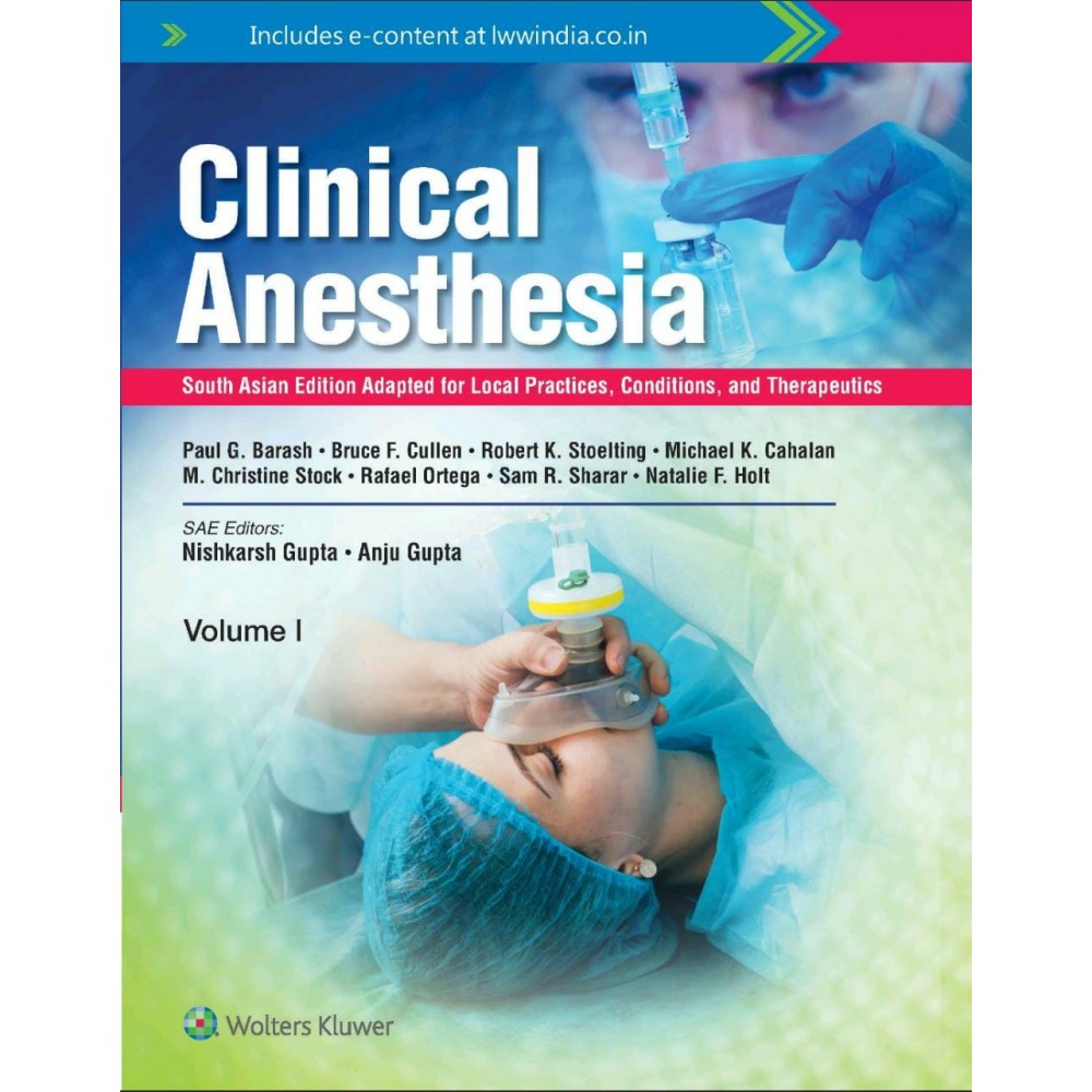 Clinical Anesthesia(2 Volume Set);South Asian Edition 2021 By Dr ...